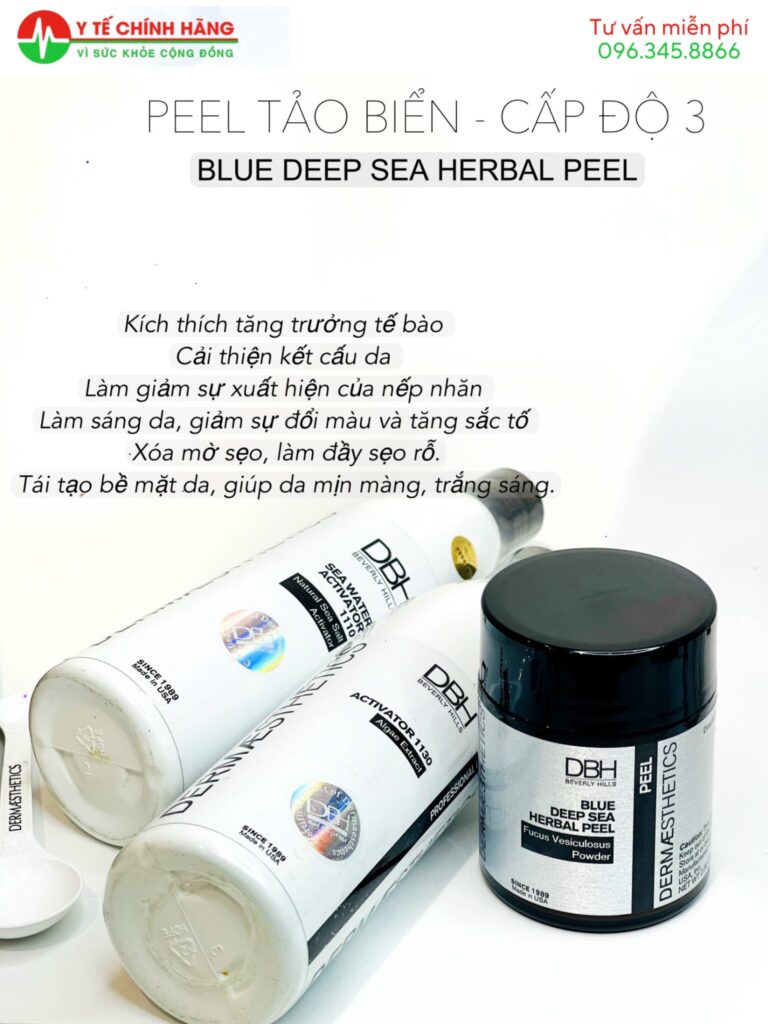 Blue Deep Sea Herbal Peel DBH - Thiết Bị Y Tế Chính Hãng