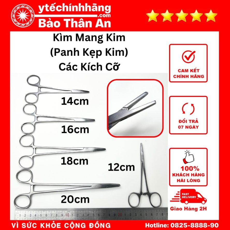 Panh Cong Không Mấu Các Cỡ - Thiết Bị Y Tế Chính Hãng